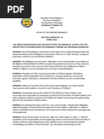 Executive Order - Barangay Council For The Protection of Children BCPC ...