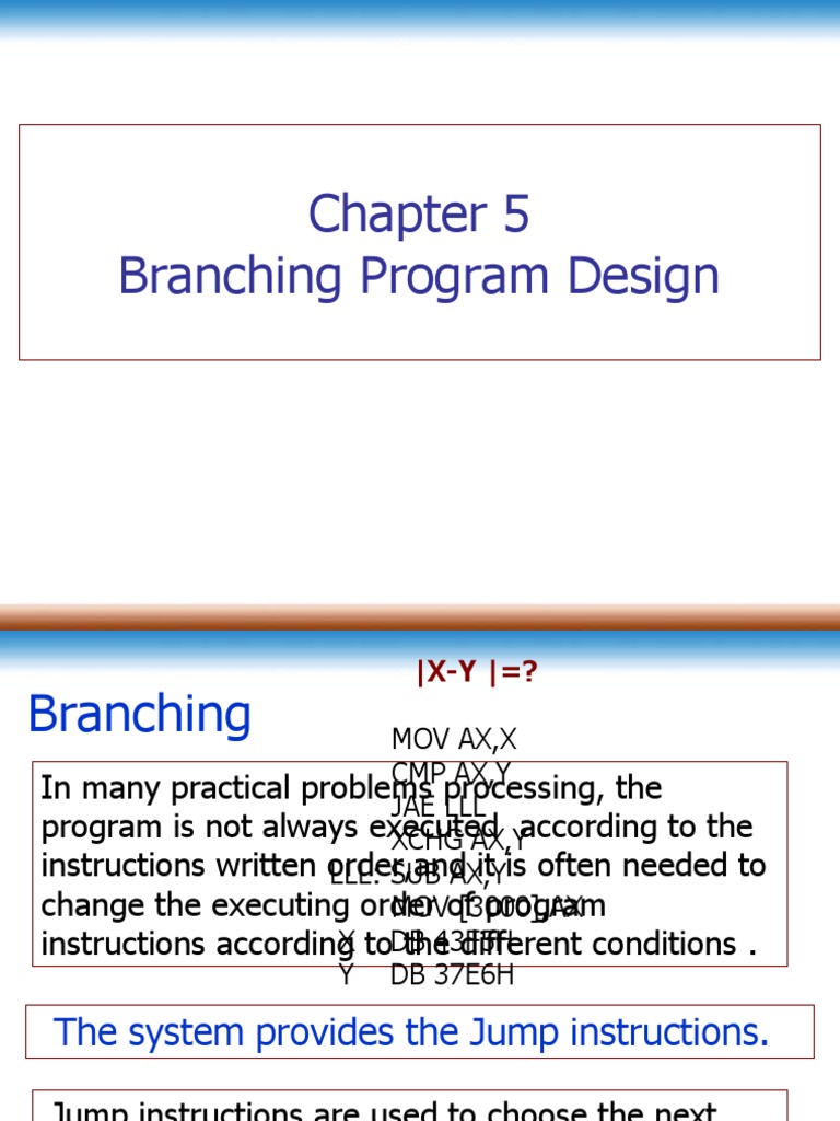 Chapter 5-Branching Program Design | PDF | Computer Science | Computer Engineering