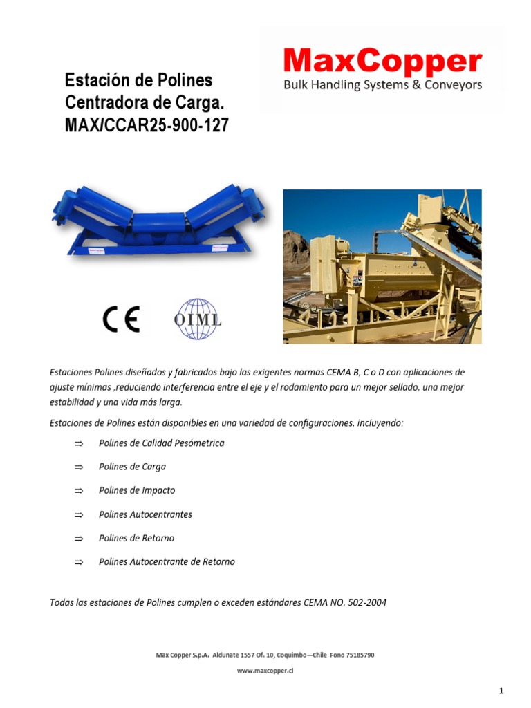 Estaci#U00f3n de Polines de Carga | PDF