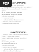 Ubuntu Linux Commands PDF | PDF | Superuser | Computer File