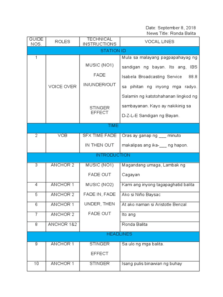 RADIO-BROAD-FIL-SCRIPT | PDF