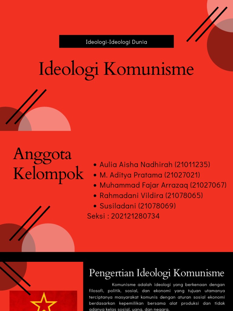 Ideologi Komunisme | PDF