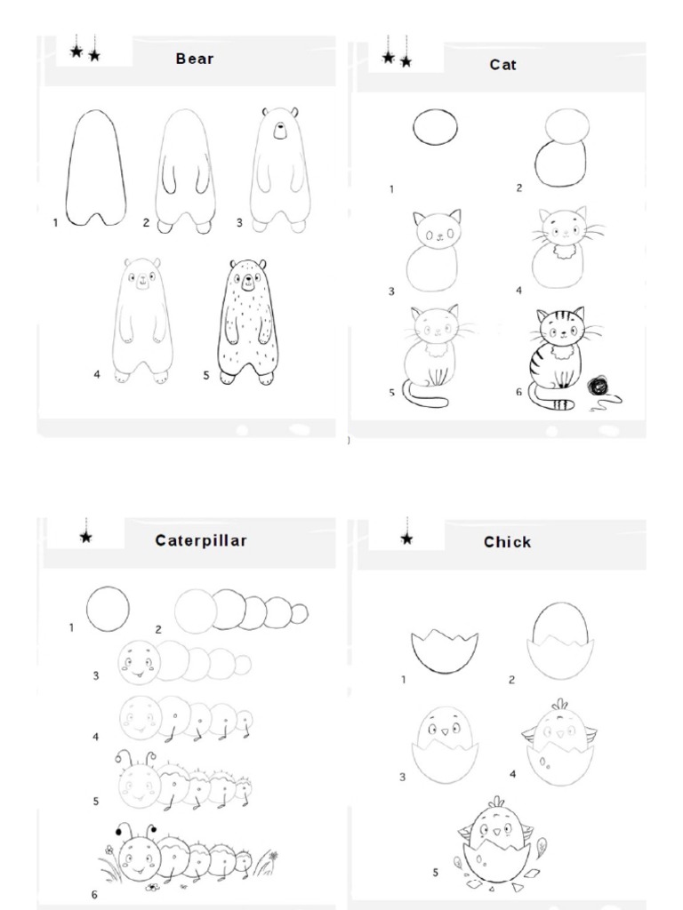 Drawing Cute Animals | PDF