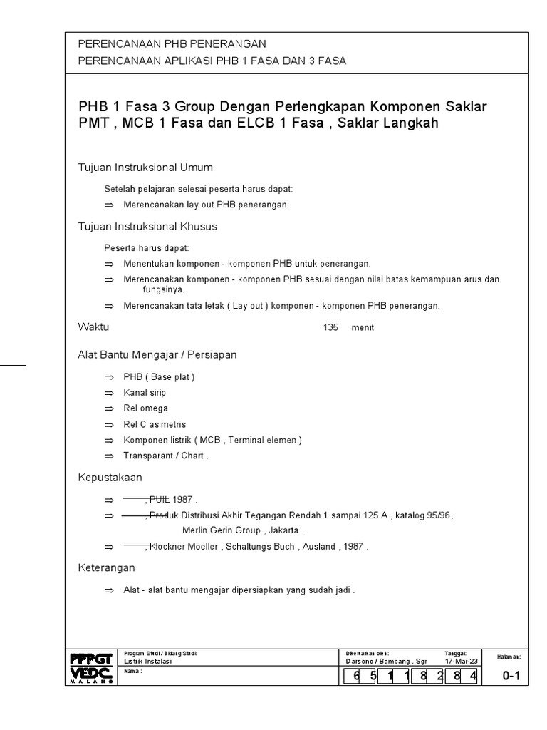 PHB 1 Fasa 3 Group Dengan Perlengkapan Komponen Saklar PMT, MCB 1 Fasa Dan ELCB 1 Fasa, Saklar ...