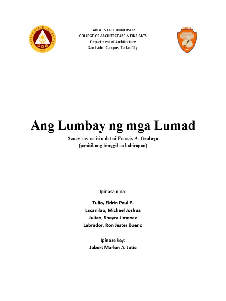 Group 12 Ang Lumbay NG Mga Lumad | PDF Group 12 Ang Lumbay NG Mga Lumad | PDF