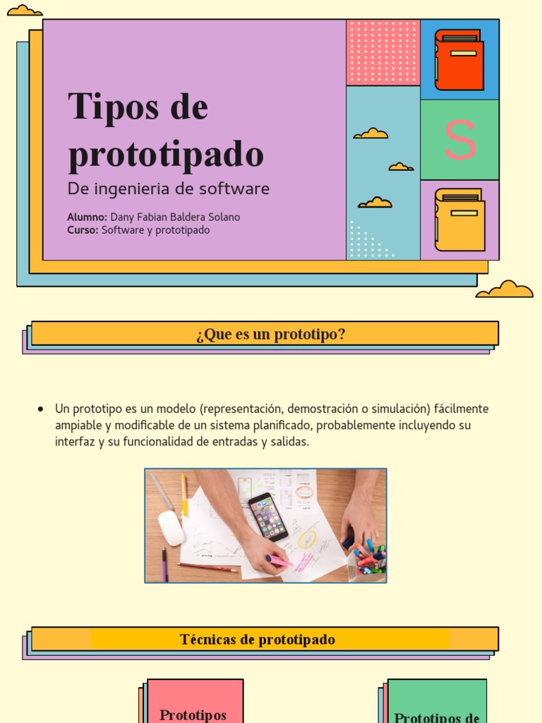 Tipos de Prototipado: de Ingenieria de Software | PDF