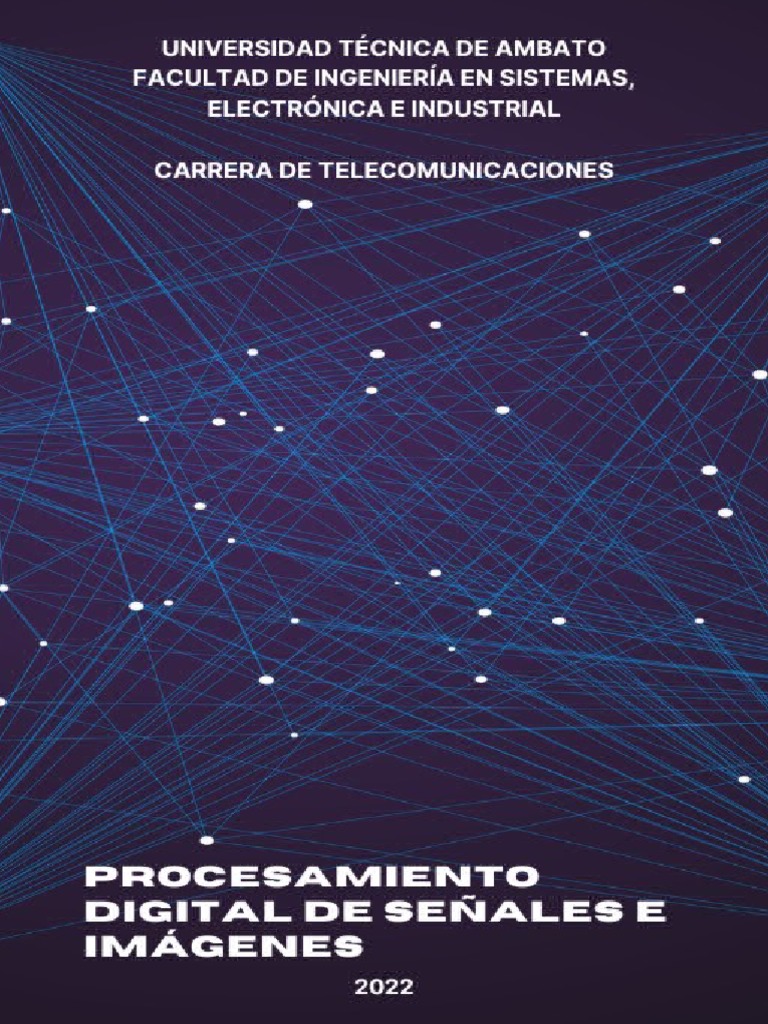 Procesamiento Digital de Señales | PDF | Transformada discreta de Fourier | Video digital