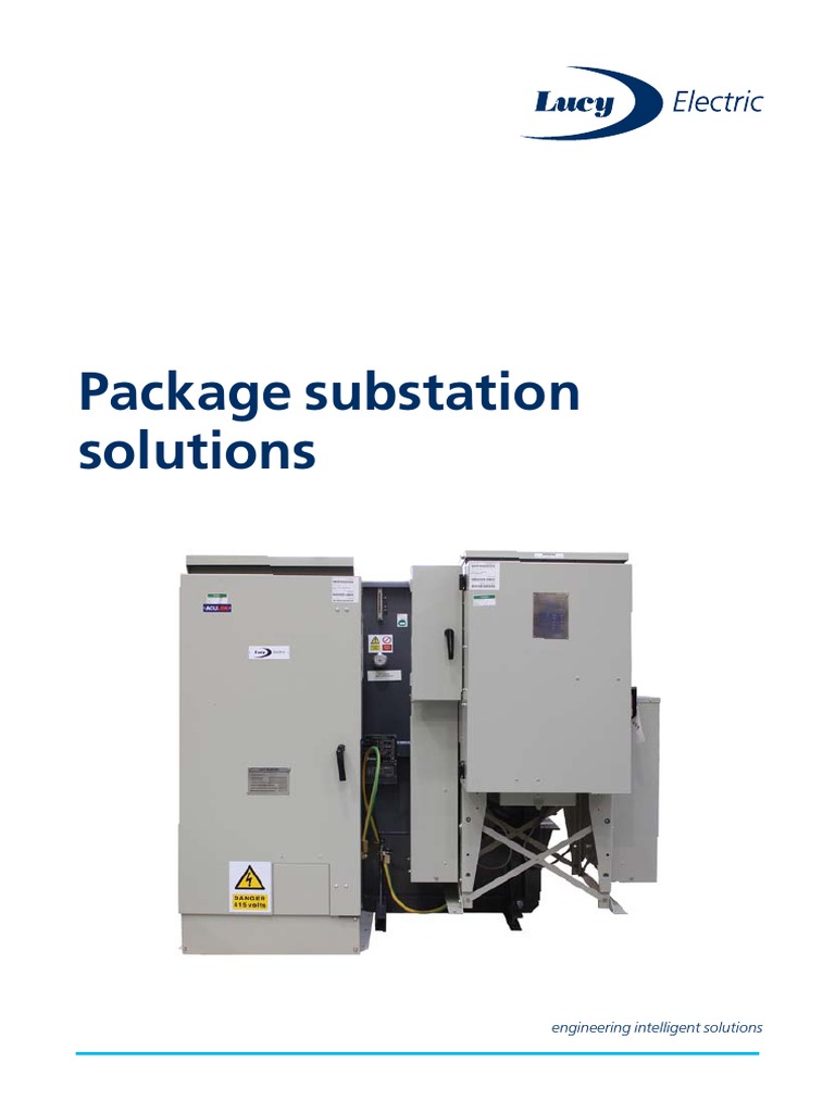 Lucy Electric Package Substation Solutions | PDF | Transformer | Fuse ...