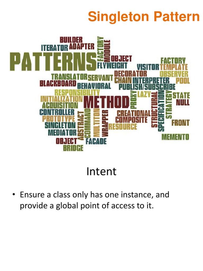 Singelton | PDF | Class (Computer Programming) | Method (Computer Programming)