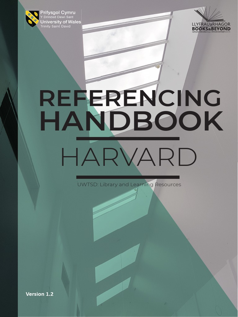 UWTSD Harvard Referencing Guide | PDF | Citation | Digital Object ...