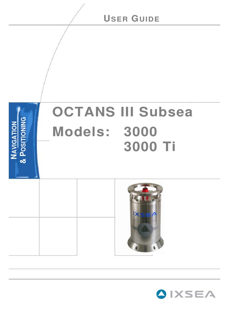 OCTUGGenIntroSubsea3k - MU OCTIII 007 D | PDF | Technology & Engineering