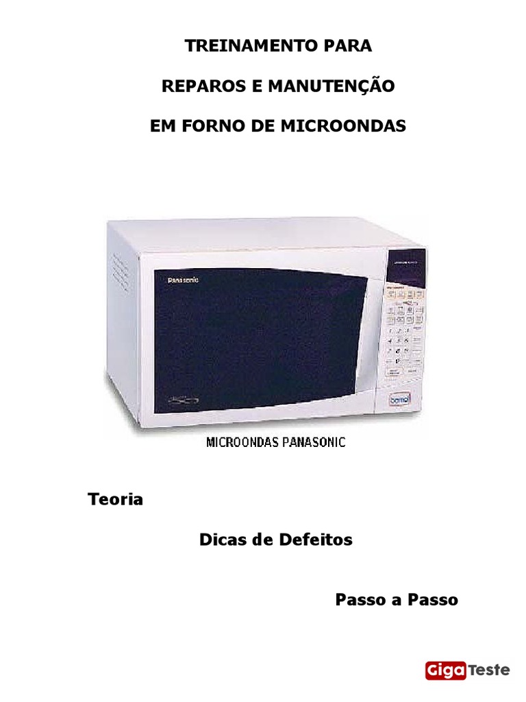 Treinamento para Reparos em Forno Microondas | PDF | Fonte de energia | Rede elétrica