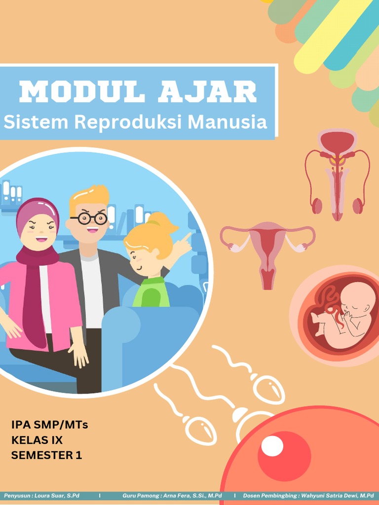 Modul Ajar Kelas Ix Sistem Reproduksi Manusia | PDF