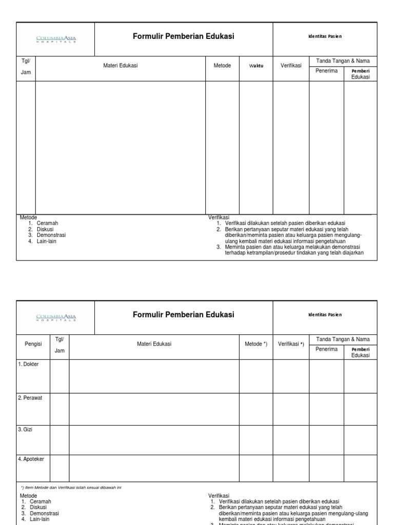 Desain Formulir Manual | PDF