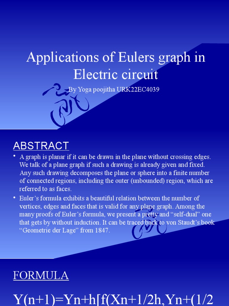 Applications of Eulers Graph in Electric Circuit 3 | PDF | Electrical ...