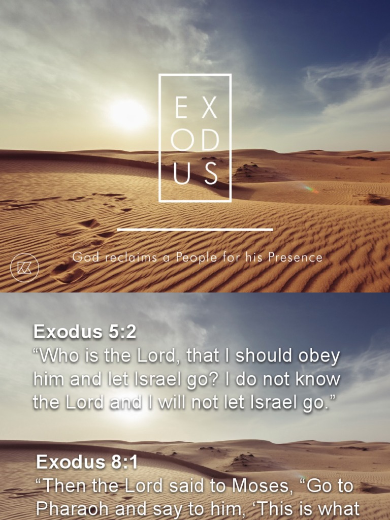 Exodus Presentation | PDF | The Exodus | Moses