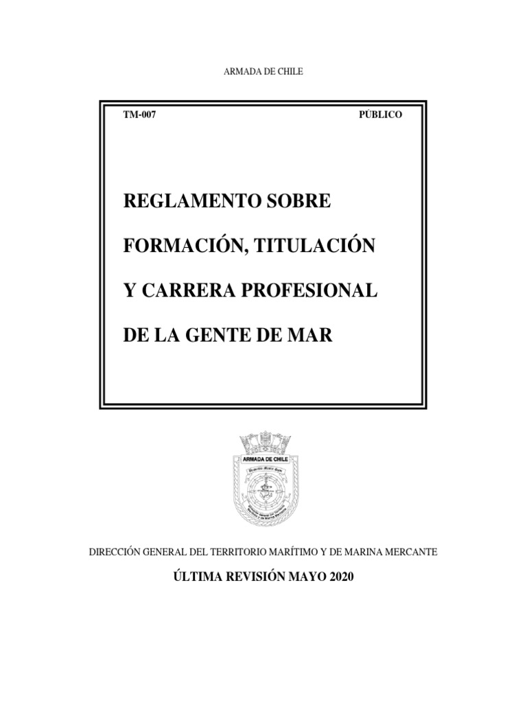 TM 007 Ltima Revisi N Mayo 2020 Actualizado Al 8 de Octubre de 2021 | PDF | Tratado