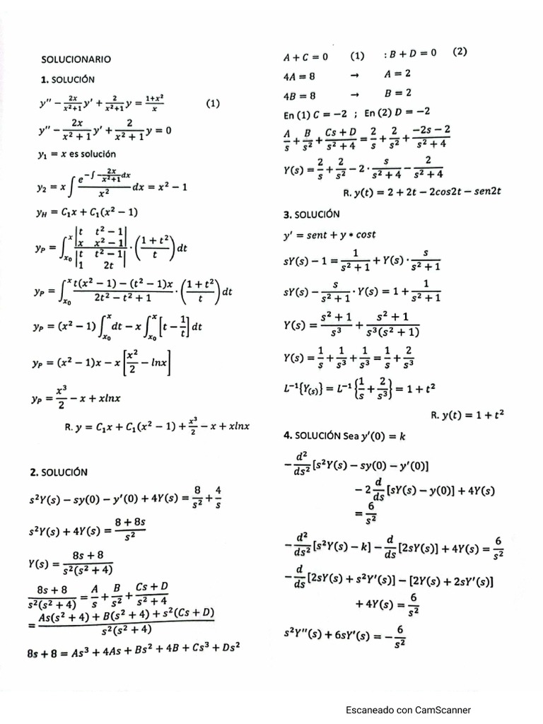 Sol Ecuas 3parcial | PDF