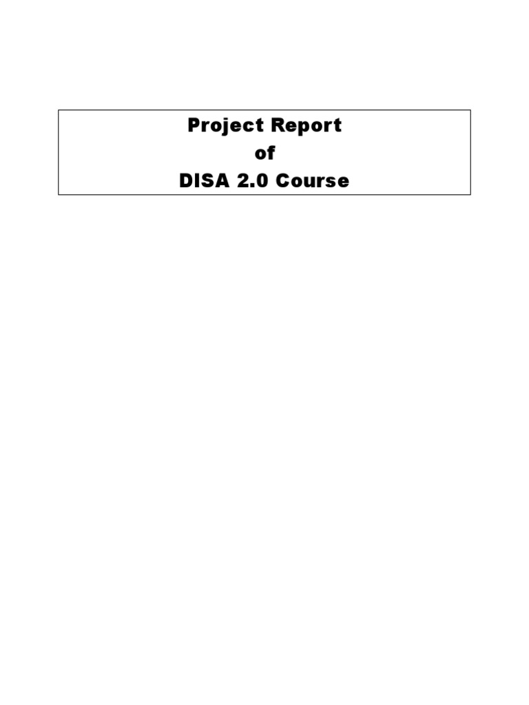 Project Report - ISA | PDF | Cloud Computing | Software As A Service