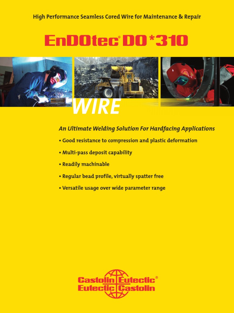 EnDOtec 310 | PDF | Construction | Welding