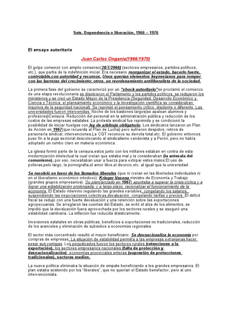ROMERO Icse Cap 6 | PDF | Argentina