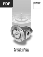 KF Series Gear Pumps Overview | PDF | Pump | Gear
