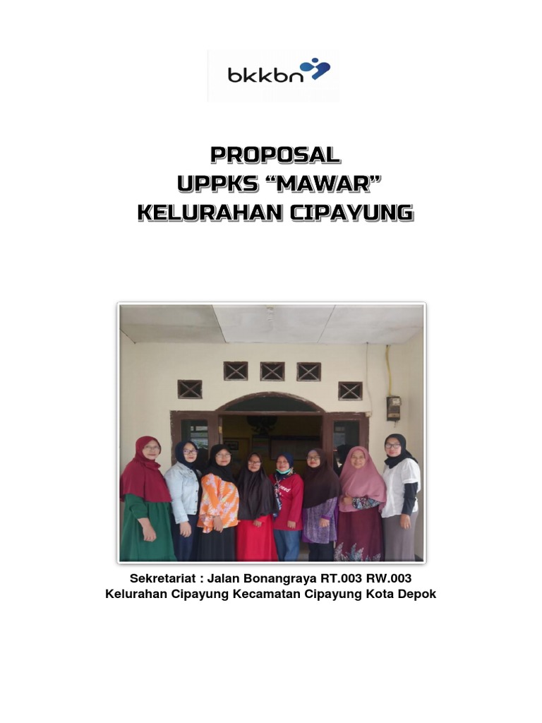 Proposal Uppks Mawar 2022 | PDF