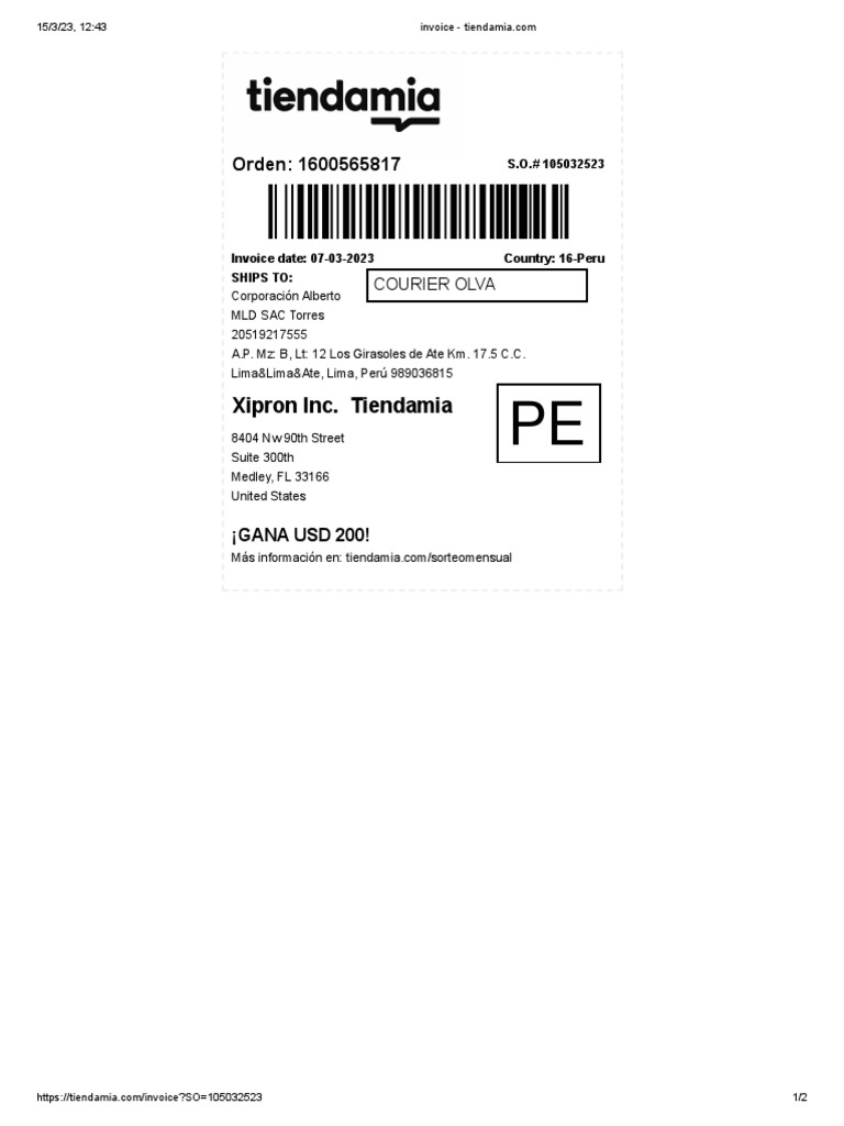 Invoice | PDF