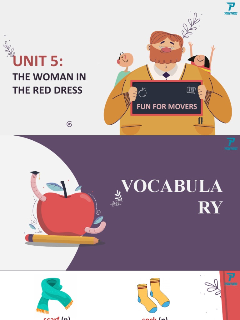 FFM - Unit 5 - The Woman in The Red Dress | PDF | Sock | Clothing