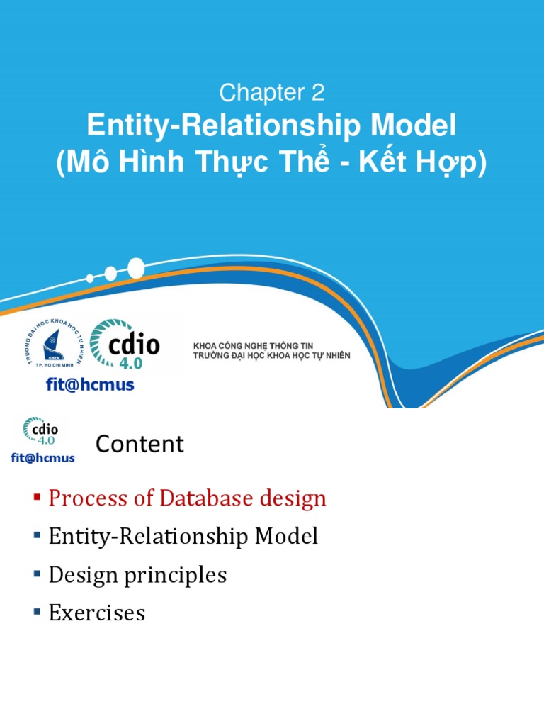 CTT102-Chapter 2-Entity Relationship Model PDF | PDF | Databases | Conceptual Model