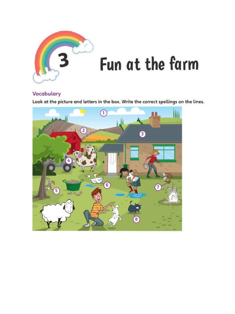 Unit 3 - Fun at The Farm | PDF