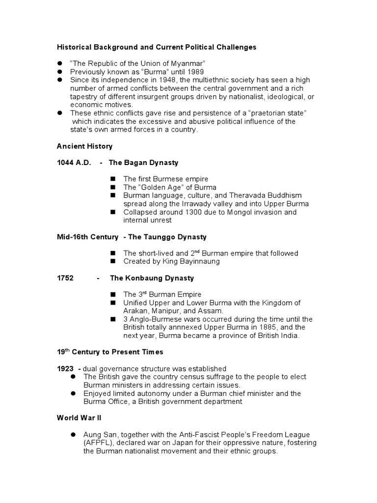 Historical Background and Political Changes Constitutional History ...