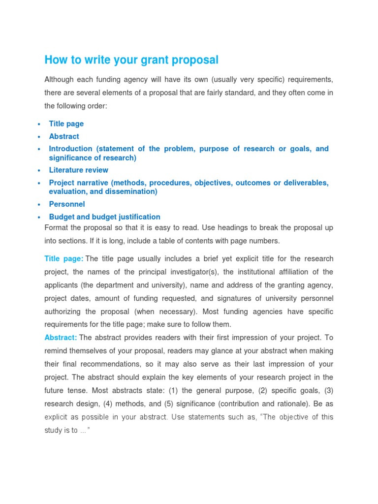 How To Draft A Proposal | PDF | Methodology | Narrative