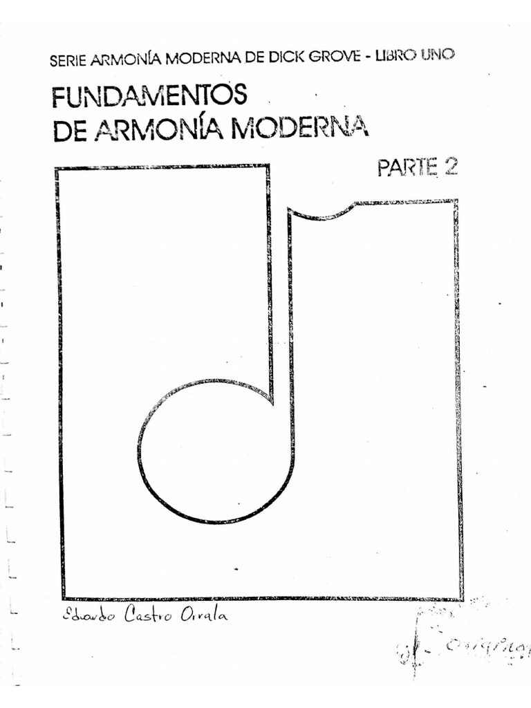 Fundamentos de La Armonía Moderna - Dick Grove Parte 2 PDF | PDF