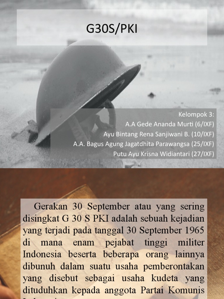 G30S/PKI | PDF | Politik