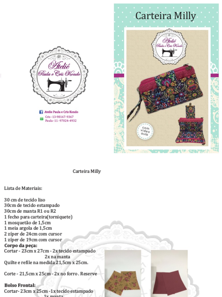 Carteira Milly PDF | PDF