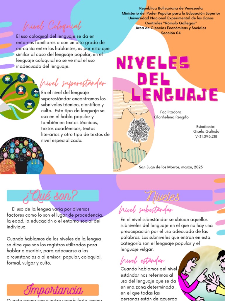 Diptico | PDF | Ciencia cognitiva | Comunicación humana