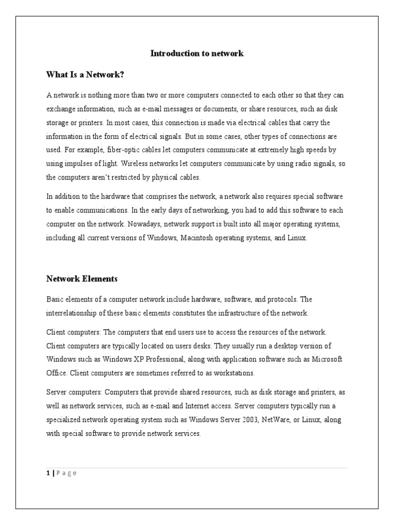 Computer Network Pdf Network Topology Computer Network