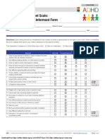 Preschool ADHD Questionnaire | PDF | Attention Deficit Hyperactivity ...