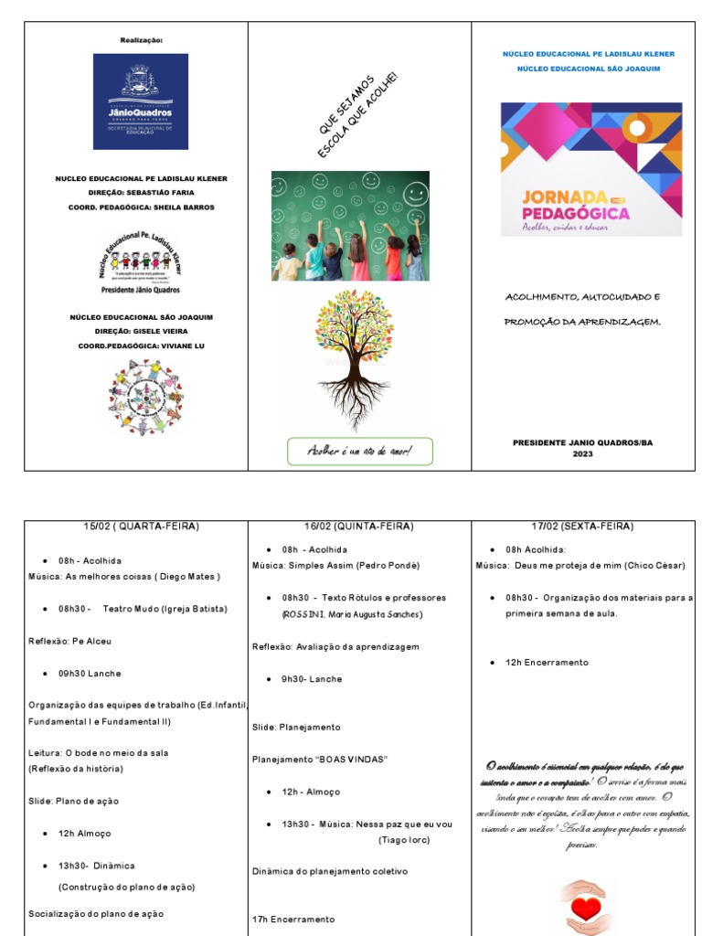 Folder Jornada 2023 . | PDF