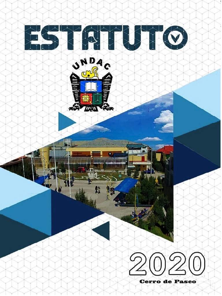 Estatuto Undac - 2023 PDF | PDF | Universidad | Institución