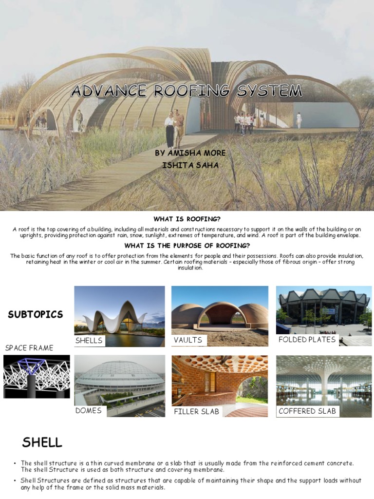 Understanding Roof Structures: An In-Depth Look at Shells, Folded ...