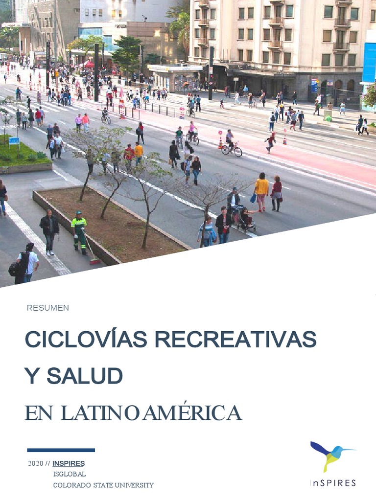 Beneficios de Ciclovías en Salud Latina | PDF | Science