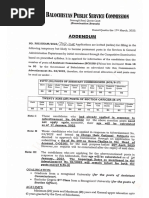 SPSC NOC Form | PDF