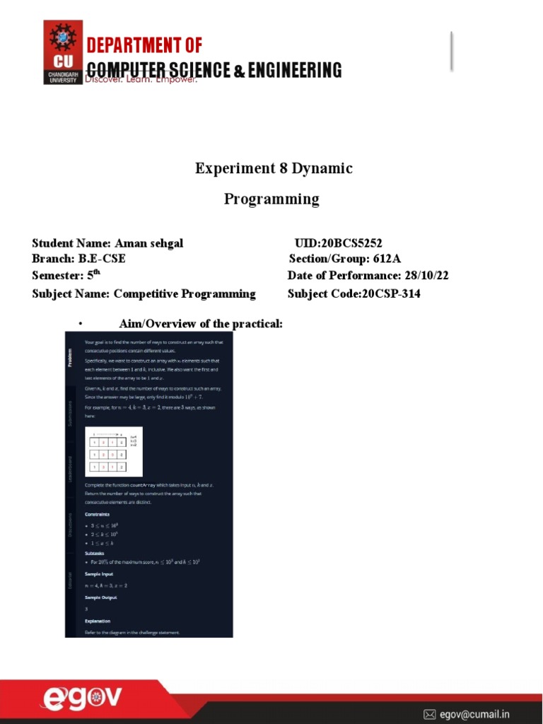 EXP8 CC | Download Free PDF | Science | Computing