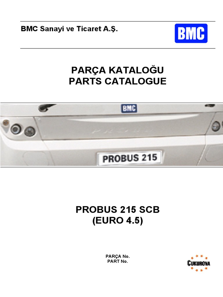 Probus 215rkdlde00 SCB (Euro 4.5) | PDF | Piston | Screw