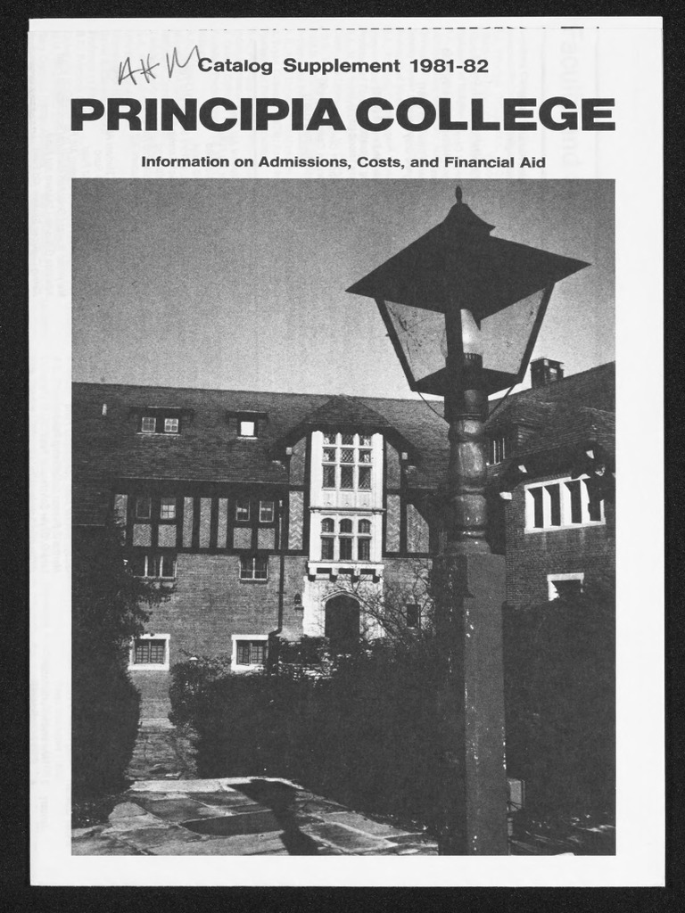 Principia Admissions | PDF | Fee | Student Financial Aid In The United ...