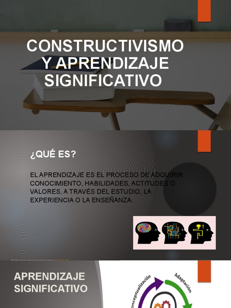 Constructivismo y Aprendizaje Significativo | PDF | Constructivismo (filosofía de la educación ...