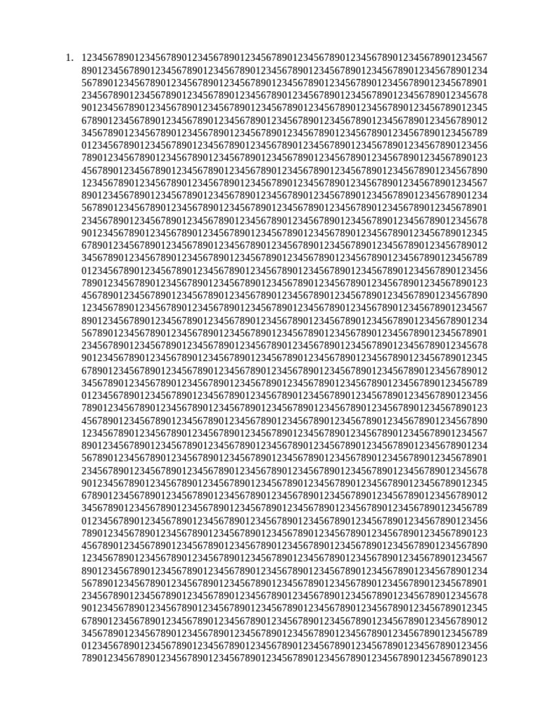 Document on 123456789012 Data | PDF | Home & Garden