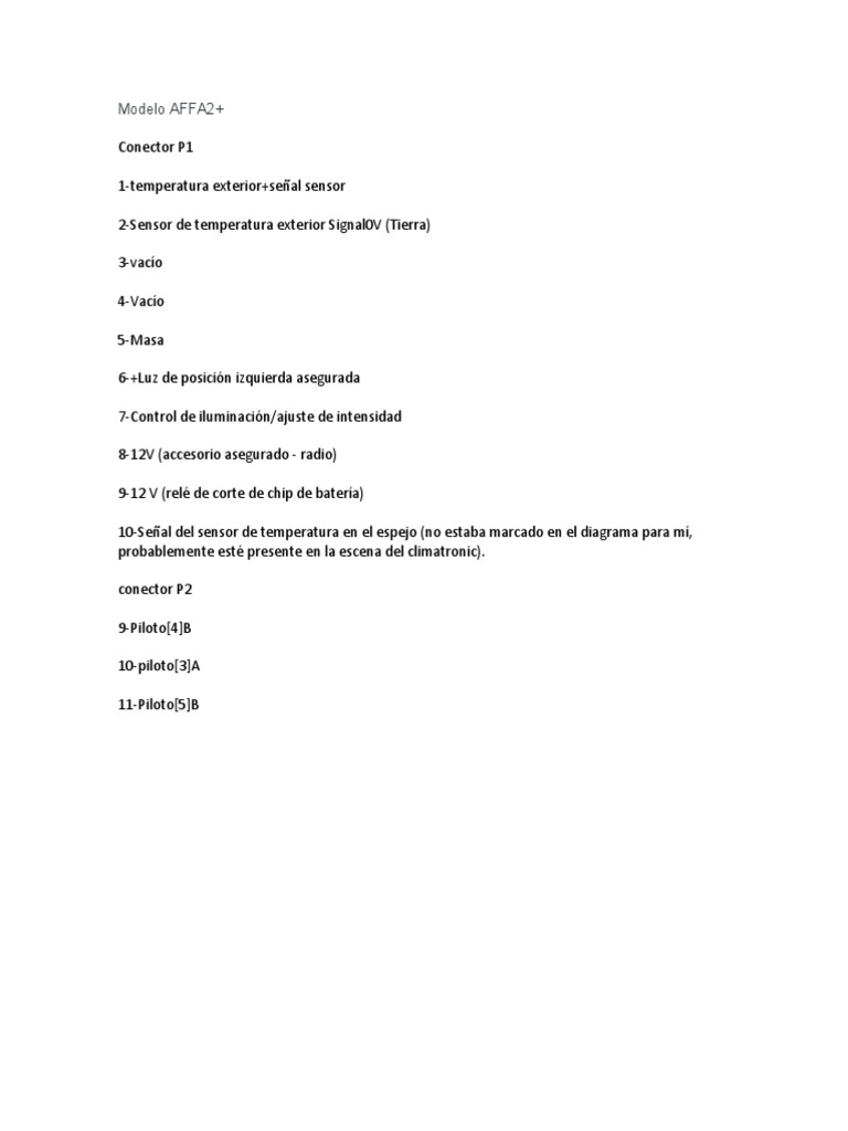 MK 132 Renaultpinoutclock | PDF